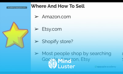 Learn How to sell products online and offline Lesson 130 - Mind Luster