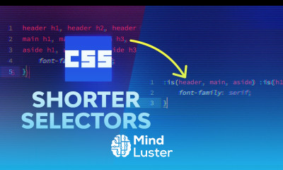 Learn Super Short CSS Selectors With is and where - Mind Luster