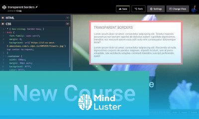 Learn 8 CSS Tricks You Never Use Trailer - Mind Luster