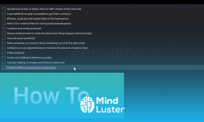 Learn Optimize Your Website Without AMP Optimization Checklist - Mind Luster