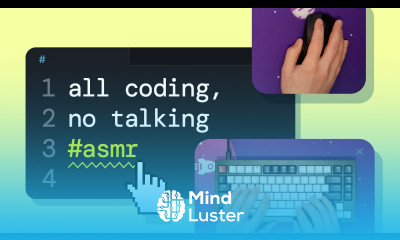 Learn ASMR Coding Build a CSS Landing Page No Talking - Mind Luster