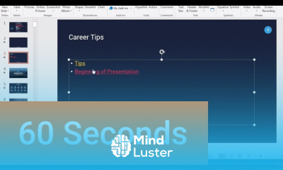 Learn How to Insert Links in PowerPoint Slides - Mind Luster