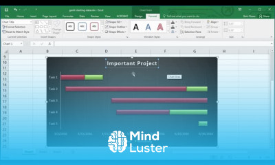 Learn How to Make a Gantt Chart in Excel - Mind Luster