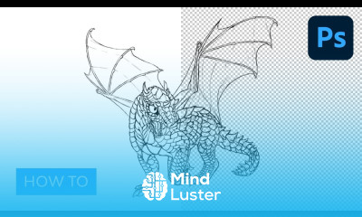 Learn Remove the White Background From Line Art in Adobe Photoshop - Mind Luster
