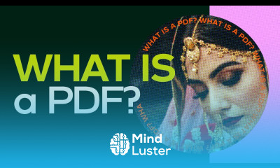 Learn What is a PDF - Mind Luster