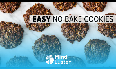Learn NO BAKE COOKIES easy chocolate oatmeal cookie recipe - Mind Luster