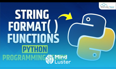 Learn Python String FORMAT Function Hindi Complete Guide - Mind Luster
