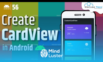 Learn Create Custom CardView in Android Studio Android CardView ...