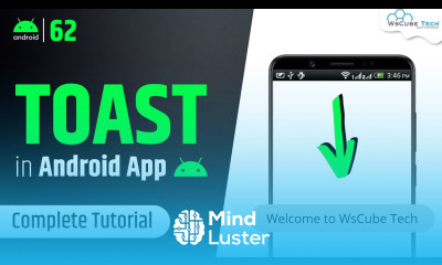 Learn How to Create Toast in Android Studio Android Toast Message ...