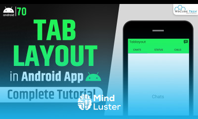 Learn Tab Layout in Android Studio with Example Android App Development Tutorial - Mind Luster