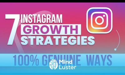 Learn Instagram Growth Strategies 100 Genuine and Working Ways to Grow ...