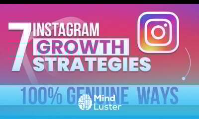 Learn Instagram Growth Strategies 100 Genuine and Working Ways to Grow ...