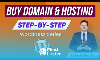 Learn How to Buy Domain and Hosting Step by Step WordPress Tutorial for ...