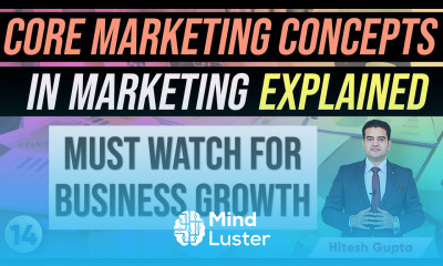 Learn Core Marketing Concepts in Marketing Management Core Concept of Marketing in Hindi with ...