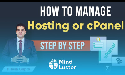 Learn How to Manage Web Hosting cPanel Web Hosting Tutorial Hindi Web Hosting Tutorial for ...