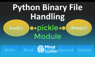 Learn Practice Programs on Binary File Handling in Python - Mind Luster