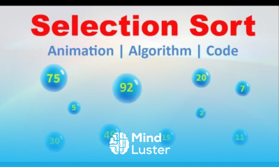 Learn Learn Selection Sort - Mind Luster