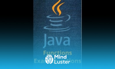 Learn Java Function Exam Questions - Mind Luster