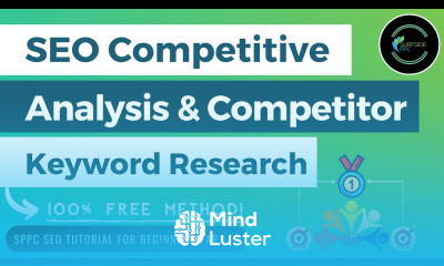 Learn Free SEO Competitive Analysis Competitor Keyword Research ...