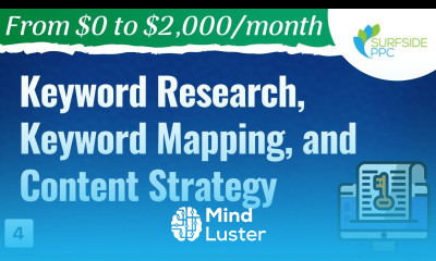 Learn Keyword Research Keyword Mapping and Content Strategy 4 From 0 to 2K - Mind Luster