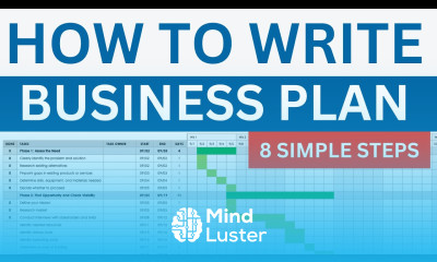 Learn How to Write an Effective Business Plan in 8 Simple Steps - Mind Luster