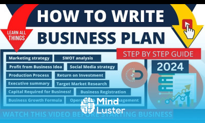 Learn How to Write a Business Plan Step by Step Guide - Mind Luster