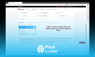 Learn Exam Booking Process Step 3 - Mind Luster