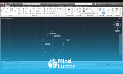 Learn AutoCAD Circle Polyline - Mind Luster