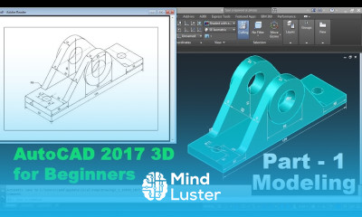 Learn AutoCAD 2017 3D Tutorial for Beginners - Mind Luster