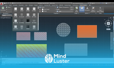 Learn AutoCAD Hatch Command Tutorial Complete AutoCAD Gradient Hatch - Mind Luster