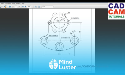 Learn AutoCAD Training Exercises for Beginners 4 - Mind Luster