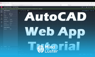 Learn AutoCAD Web App Tutorial How to Run AutoCAD Online - Mind Luster