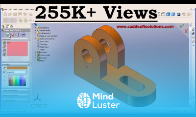 Learn SolidWorks Basic Part Modeling Design Tutorial for Beginners - Mind Luster