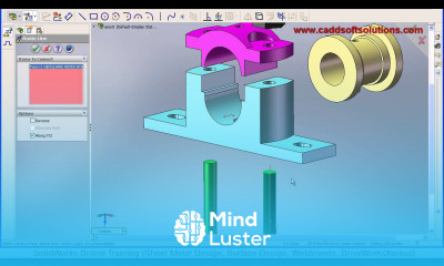 Learn SolidWorks Exploded View Explode Line Sketch Tutorial - Mind Luster