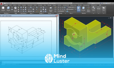 Learn AutoCAD 2015 3D Mechanical Modeling Tutorial AutoCAD 3D Practice ...