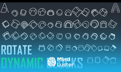 Learn Rotate Dynamic Blocks AutoCAD - Mind Luster