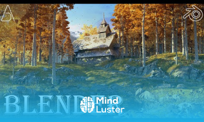 Learn Autumn Environment in Blender 3D - Mind Luster