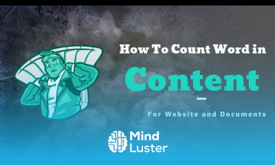 Learn How to Count Word for any Content Content Tips And Tricks - Mind Luster