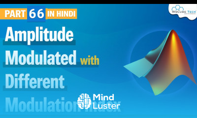 Learn Matlab AM Modulation Amplitude Modulated with Different Modulation Index Matlab Tutorial ...