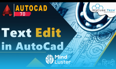Learn Text Edit How to Edit Text in AutoCad Text Edit Command AutoCad ...