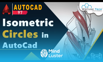 Learn AutoCAD Isometric Circles How to Draw Isometric Circles in ...
