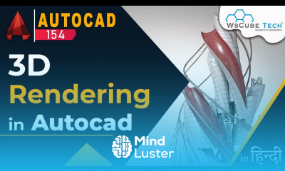 Learn AutoCad 3D Render How to 3D Render Floor in Autocad Autocad Rendering Tutorial 154 - Mind ...