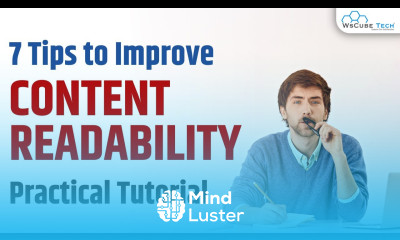 Learn Readability Tutorial How to Improve Content Readability for ...