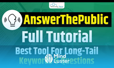 Learn Answer The Public Keyword Research Tool How to Use ...