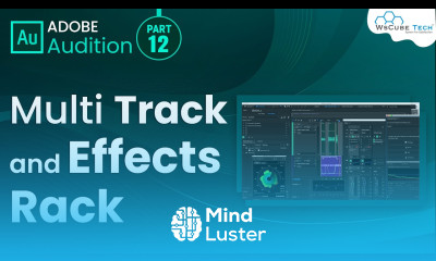 Learn How to Use Work Multi Track Effects Rack in Audition Adobe Audition Tutorial 12 - Mind Luster