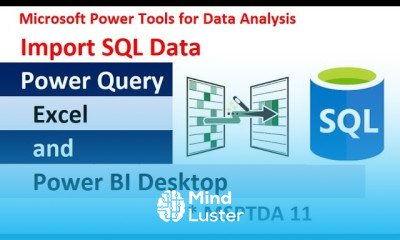 Learn MSPTDA 11 Power Query to Import from SQL Server Database in Excel or Power BI Desktop ...