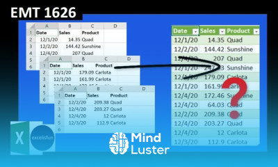 Learn Combine Excel Worksheet Data Not Excel Tables Into PivotTable ...