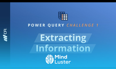 Learn Power Query Challenge 2 Extracting Information - Mind Luster
