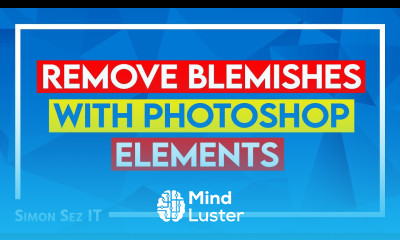 Learn Remove Blemishes with Photoshop Elements - Mind Luster