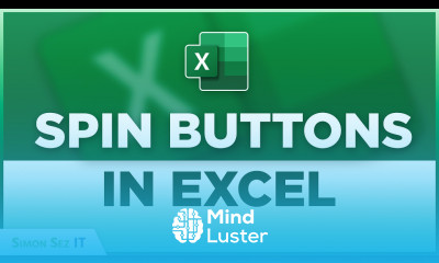 Learn How to Add Spin Buttons in Excel Add buttons to a spreadsheet - Mind Luster